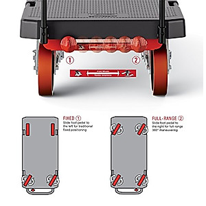 Suncast Commercial Structural Foam 24" x 36" Platform Truck, Standard Duty