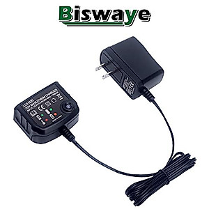 Biswaye LCS1620 Charger Replacement for Black & Decker 20V Lithium Battery Charger Compatible with Black & Decker 20V MAX Battery LBXR20 LBXR2020 LBXR2520 LB2X4020
