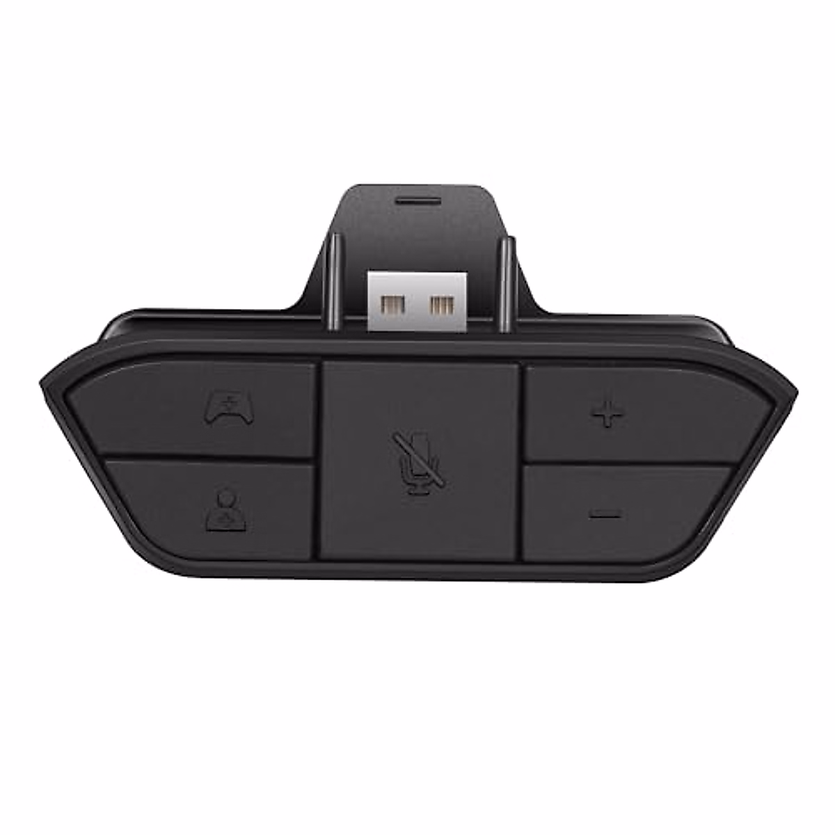 Stereo Headset Adapter with Original IC Chip Headphone Attachments Accessories for Xbox One & Series X|S & Elite Controller Series 1 2 - Adjust Audio Balance (Game Sound & Voice Chat), Volume, Mic