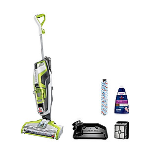 BISSELL CrossWave Floor and Area Rug Cleaner, Wet-Dry Vacuum with Bonus Brush-Roll and Extra Filter, 1785A , Green