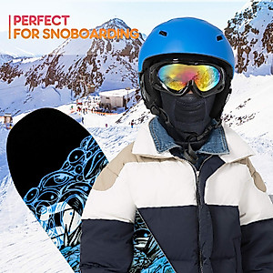 Venswell Kids Balaclava Windproof Ski Mask Winter Face Warmer for Cold Weather Boys Girls