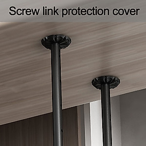 V3VOGUE Ceiling Wine Glass Rack, Ceiling Mounted Wine Bottle Holder, Hanging Wine Glasses Storage Hanger Organizer, Wine Glass Drying Rack for Kitchen,Bar and Restaurant 80/100/120cm