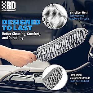 Car Duster Interior - Car Accessories for Women & Men Car Organization & Car Cleaning Supplies - Car Dashboard Cleaner for Car Detailing Car Must Haves - SUV & Car Essentials