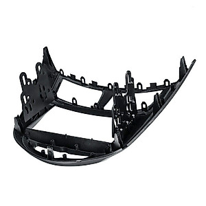 Mhakrl Car Center Stereo Audio Radio DVD GPS Plate Panel Frame Fascias Replacement Fit For Hyundai i-25 Accent Solaris Verna 2010+, for DODGE Attitude 2011+ 2 Din Dash Trim Kit