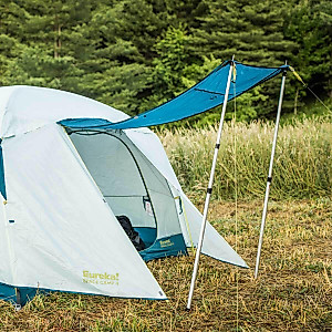 Eureka! Height Adjustable Pole Silver, One Size