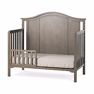 Child Craft Cottage Arch Top 4-in-1 Convertible Crib, Baby Crib Converts to Day Bed, Toddler Bed and Full Size Bed, 3 Adjustable Mattress Positions, Non-Toxic, Baby Safe Finish (Dusty Heather)