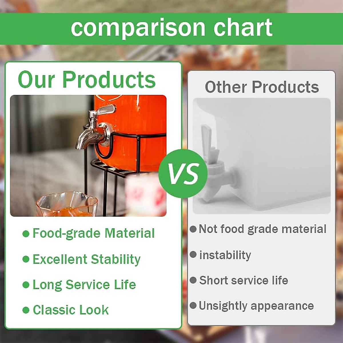 hgzaccompany 2 Pack Stainless Steel Spigot For Drink Dispenser, Replacement Metal Spigot For Beverage Dispenser, Water Dispenser Faucet, Food Grade Metal Spout.