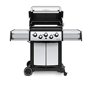 Broil King 946887 Signet 390 Natural Gas Grill, Stainless Steel & Black