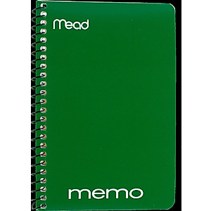 Mead Small Spiral , Lined College Ruled Paper, Pocket Notebook, Memo Pads for Home Office Accessories, School Mini Note Pads, 60 Sheets, 5" x 3", Assorted Colors, 8 Pack (73605)
