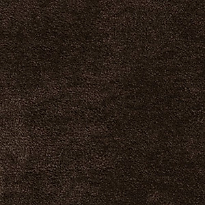 Garland Rug Traditional Plush 5 Piece Nylon Washable Bathroom Rug Set Chocolate