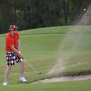 Royal & Awesome Diamonds in The Rough Newsboy Cap for Men, Funny Golf Hats, Men's Golf Flat Cap, Mens Newsboy Cap for Golf, Scottish Golf Hat