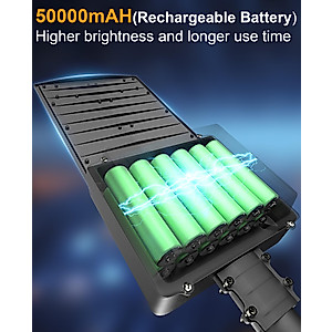 JAYNLT 6000W Solar Street Lights and 8500W Solar Street Lights for Driveway,Yard