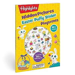 Easter Hidden Pictures Puffy Sticker Playscenes (Highlights Puffy Sticker Playscenes)