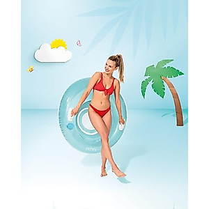 Intex Sit 'n Lounge Inflatable Pool Float, 47" Diameter, for Ages 8+, 1 Pack (Colors May Vary)