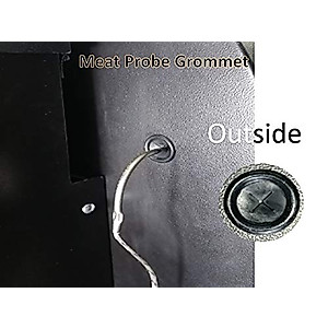 Rubber Meat Probe Grommet Replacement for Traeger Wood Pellet Smoker & Z Grills (6 Pack)