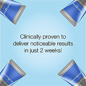Neutrogena Ageless Intensives Anti-Wrinkle Retinol Cream with Hyaluronic Acid - Night Moisturizer Cream with Retinol, Vitamin E, Glycerin, Hyaluronic Acid, and Shea Butter, 1.4 oz