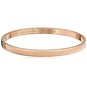 kate spade new york Idiom Bangles Stop and Smell The Roses Solid Bangle Bracelet