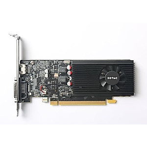 ZOTAC GeForce GT 1030 2GB GDDR5 64-bit PCIe 3.0 DirectX 12 HDCP Ready Low Profile Video Card ZT-P10300A-10L