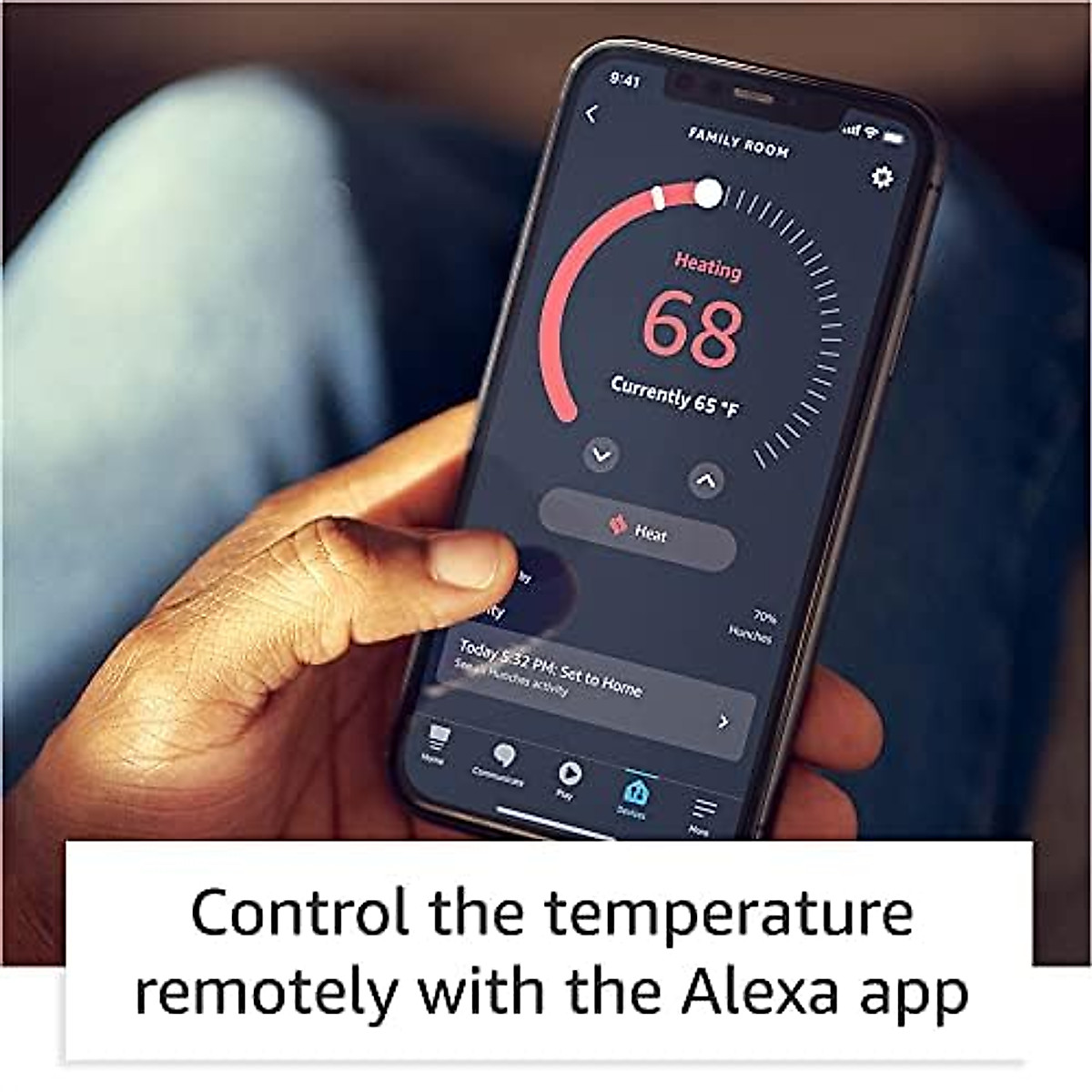 Amazon Smart Thermostat with Echo Pop