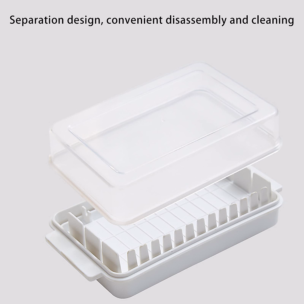 Butter Dish with Lid for Countertop, Rectangular Butter Container, Storage Box, Butter Keeper, Kitchen Gadgets Accessories Tool Kitchen Utensils Set Cute Stuff Gifts for Men Women