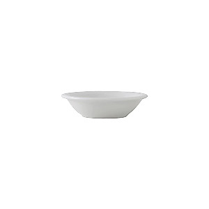 Tuxton China ALD-046 Fruit Dish, 4 oz., 4-3/4" Dia., Round, Microwave & Dishwasher Safe, Oven Proof, Fully vitrified, Lead-Free, TuxCare, Healthcare, Alaska/Colorado, Porcelain White, Case of 36