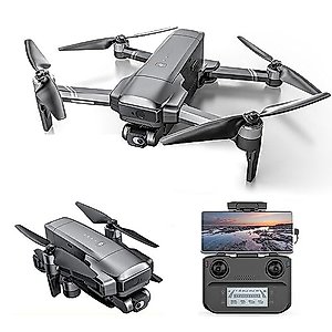 RKSTD Drone With Camera For Adults - 4K FPV Drone With Carrying Case, Foldable RC Drone Altitude Hold, Headless Mode, Camera Drone For Adults/Beginners, Gifts For Girls/Boys