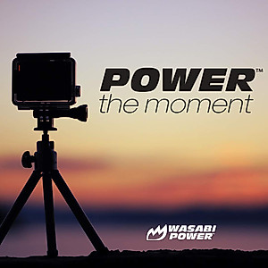 Wasabi Power Battery (2-Pack) and Dual Charger for GoPro Hero 8 Black, Hero 7 Black, Hero 6 Black, Hero 5 Black, Hero 2018