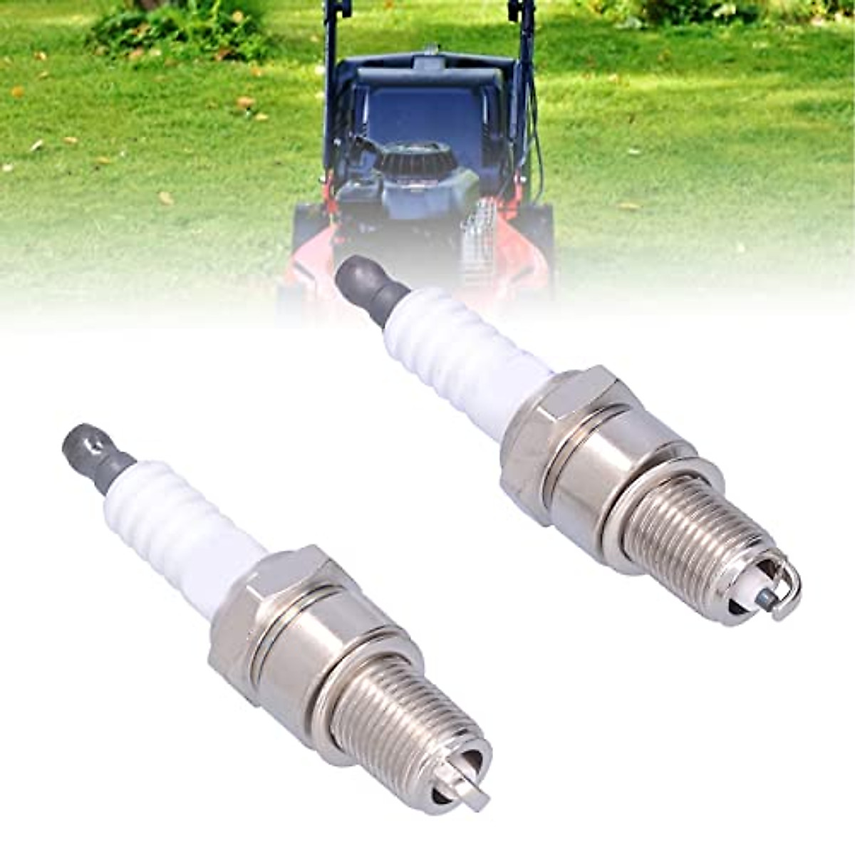 WESE Spark Plug, 2PCS Spark Plug Replacement F6RTC for MTD 951‑10292 751‑10292 Torch Engine 131‑039 Lawn Mower, WESE-138