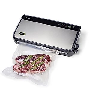 FoodSaver FM2435 Vacuum Sealer Machine with Bonus Handheld Vacuum Sealer and Starter Kit, Safety Certified, Silver