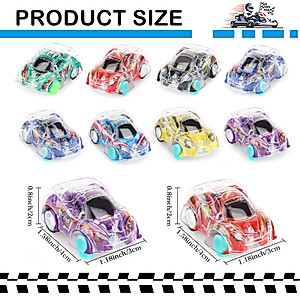 Hooqict 36 Pcs Mini Pull Back Car for Boys 4-8 Years Old Racing Car Party Favors Bulk Kids Car Set for Classroom Prizes, Treasure Box Toys, Goodie Bag Stuffers and Pinata Fillers