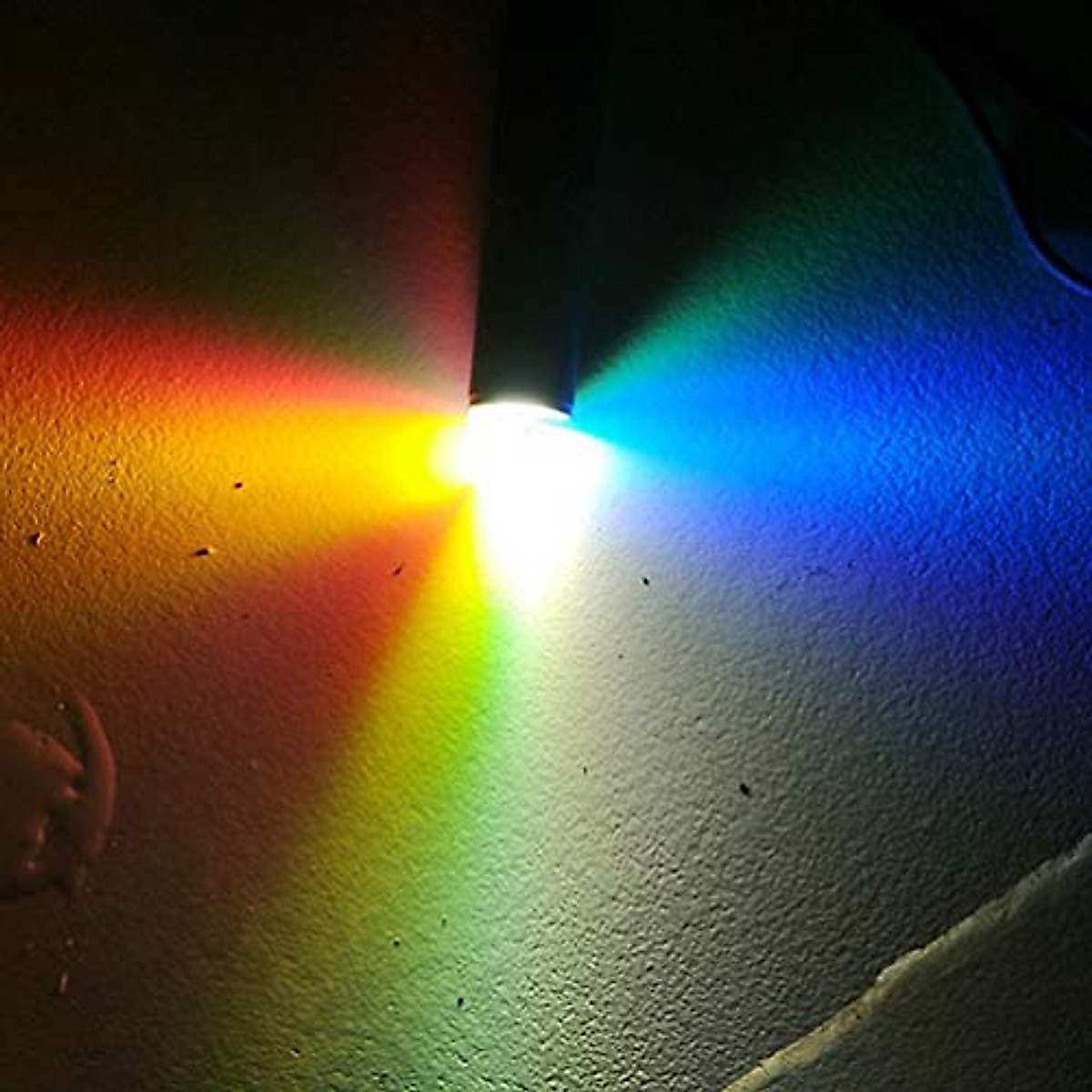 POPETPOP Toys Stained Glass Optical Glass RGB Dispersion Prism, Optic Prism Cube X- Cube Glass Prism Cube for Teaching of Photo Effects, Optics and Decoration Physics Toys Toys