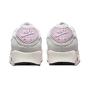 Nike Women's Air Max 90 White/Sail-Med Soft Pink (FN7489 100) - 9