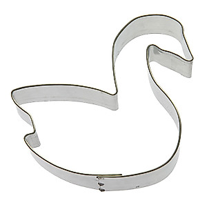 Foose Swan Cookie Cutter 3.5 Inch Animals Handmade in USA Tin Plated Steel