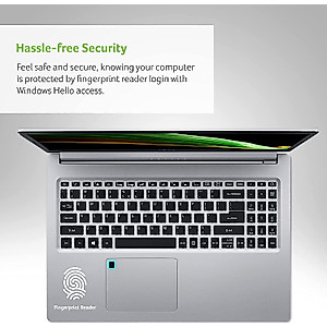 Acer 2023 Newest Aspire 5 A515-46-R3CZ Slim Laptop, 15.6 inch FHD Display, AMD Ryzen 7 3700U, 16GB RAM, 1TB SSD, WiFi 6, Backlit Keyboard, Fingerprint Reader, Windows 11 Home, Bundled with JAWFOAL