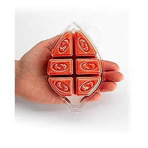 Shortie's Candle Company Grapefruit Natural Soy Wax Melts - Formula 117-1 Highly Scented 3 Oz. Bar - Made with 100% Soy and Essential Fragrance Oils - Phthalate & Paraffin Free, Vegan, Non-Toxic