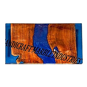 Epoxy Table, Live Edge Wooden Table, Epoxy Resin River Table, Natural Wood,Dining table, Natural Epoxy Table, Resin Table