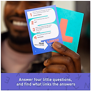 Linkee: Nick Jonas Edition: Family Quiz Board Game for Adults and Teens, Perfect For Family Game Night