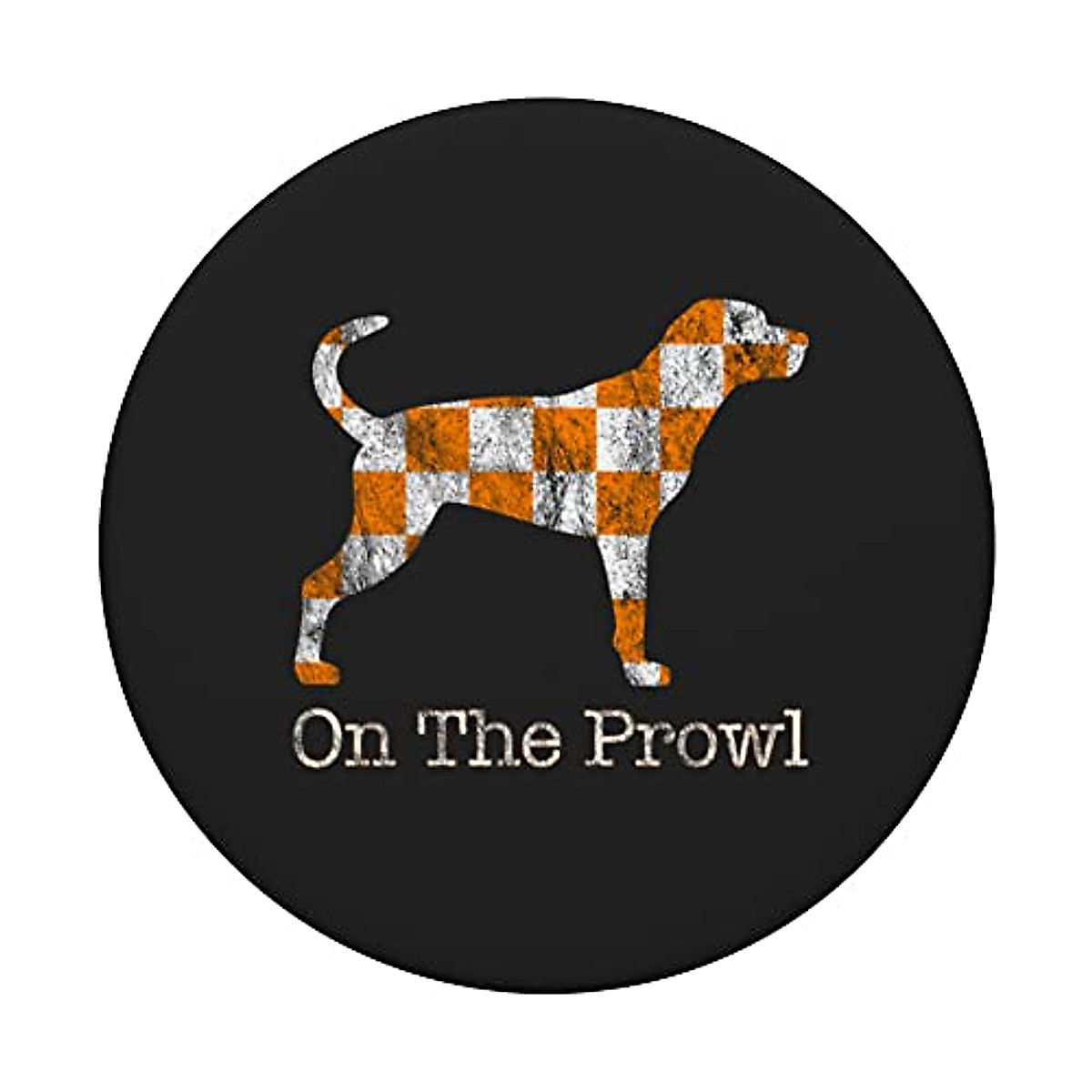 Tennessee Hound On The Prowl Vol Dog Knoxville Fan Game Gift PopSockets Swappable PopGrip