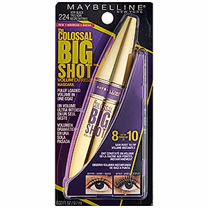 Maybelline New York Volum' Express The Colossal Waterproof, Very Black, 0.33 fl. oz.