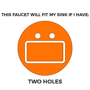 Pacific Bay Lynden Bathroom Sink Faucet - Metallic Plating Over Lightweight ABS Plastic (Brushed Satin Nickel)