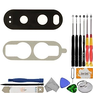 Glass Camera Lens (Back) for LG V20 (Black) with Tool Kit