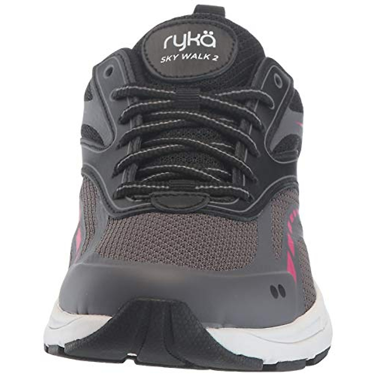 Ryka Women's Sky Walk 2 Black Pink Oxfords 5 M