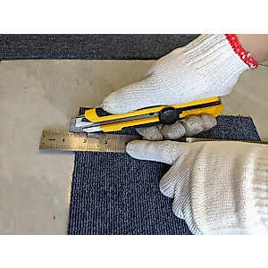 FeiLyKi 20-Pack 25mm Blade Knife Blades Snap Off Blades,SK5 Steel Sharp Silver-2064