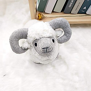 Fabric Animal Door Stopper Decorative Doorstops Goat Lover Gifts Book Stopper Wall Protectors Anti Collision