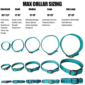 Max and Neo MAX Reflective Metal Buckle Dog Collar - We Donate a Collar to a Dog Rescue for Every Collar Sold (Medium, Black)