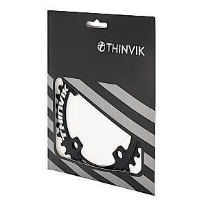 Thinvik Narrow Wide Single Chainring 104mm BCD 32T 34T 36T 38T. Round Oval Bike Chainring 8 9 10 11 12 Speed for Mountain Bike MTB e-Bike Fat Bike Anti-Oxidation 7075 T6 Aluminium Alloy - Round 32t