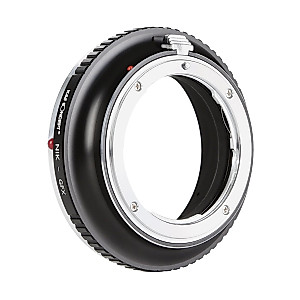 K&F Concept Adapter for Nikon F Mount Lens to Fuji GFX Medium Format Camera