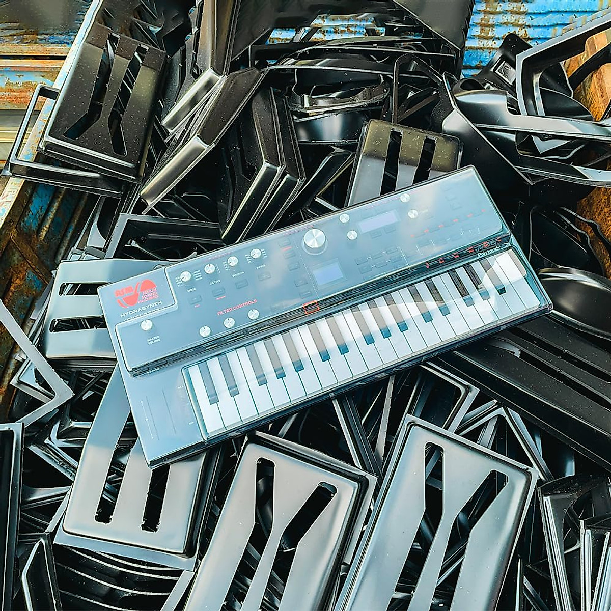 Decksaver Cover Compatible with ASM Hydrasynth Explorer (DS-PC-ASMHSEXPLORER)