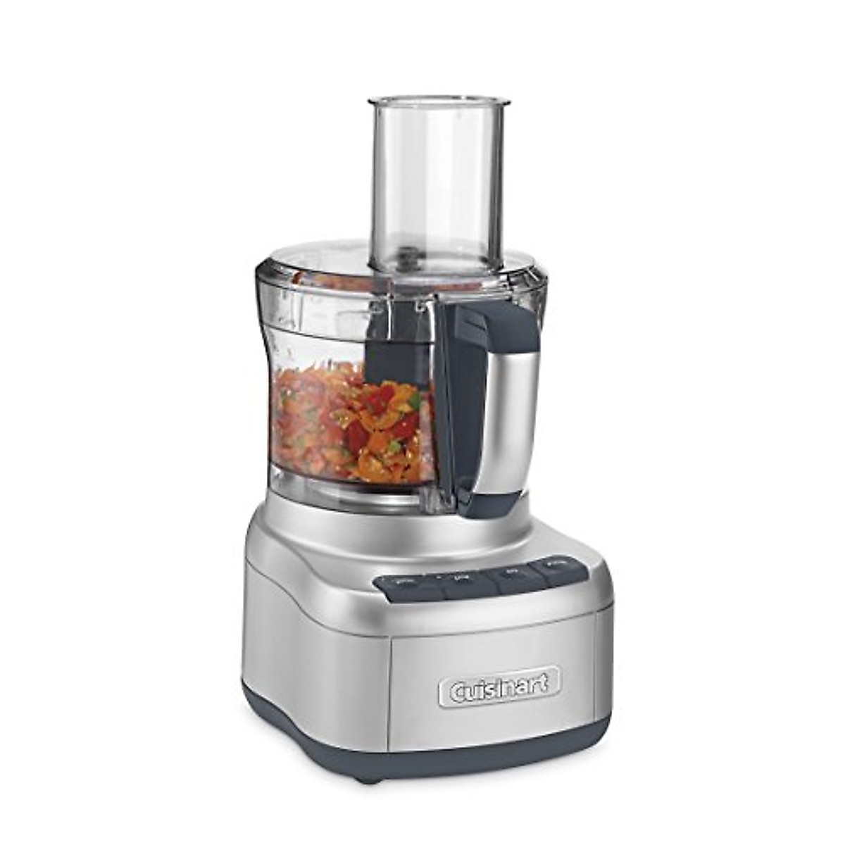 Cuisinart FP-8SV Elemental 8 Cup Food Processor, Silver (Renewed)