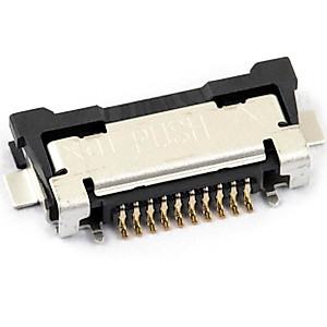 yddmyo 2pcs Power Eject Button 10 Pins for Xbox Series X Flex Cable Connector Nexus FPC Repair Part for XSX